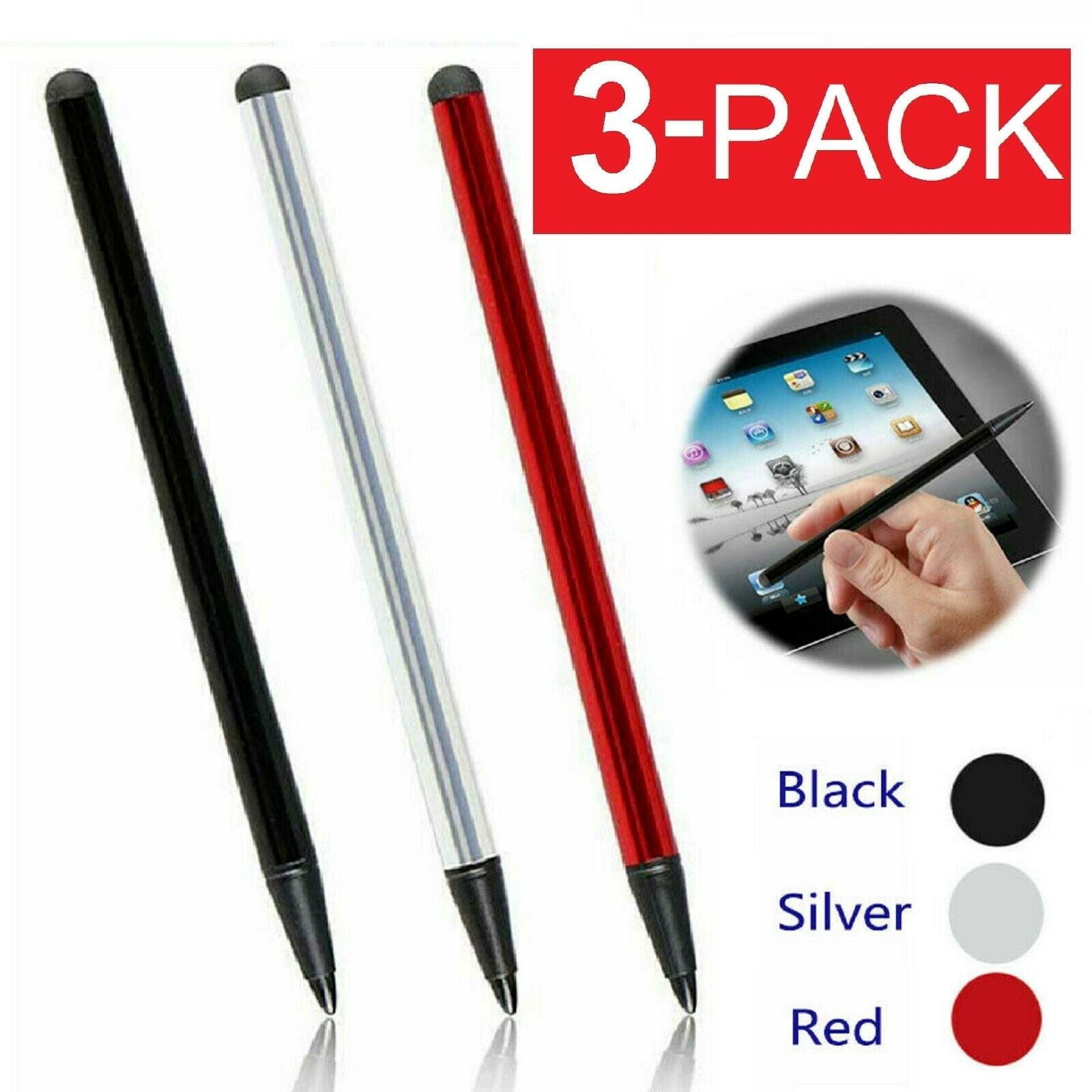 Capacitive & Resistive Pen Stylus Touch Screen Drawing For iPhone/iPad ...