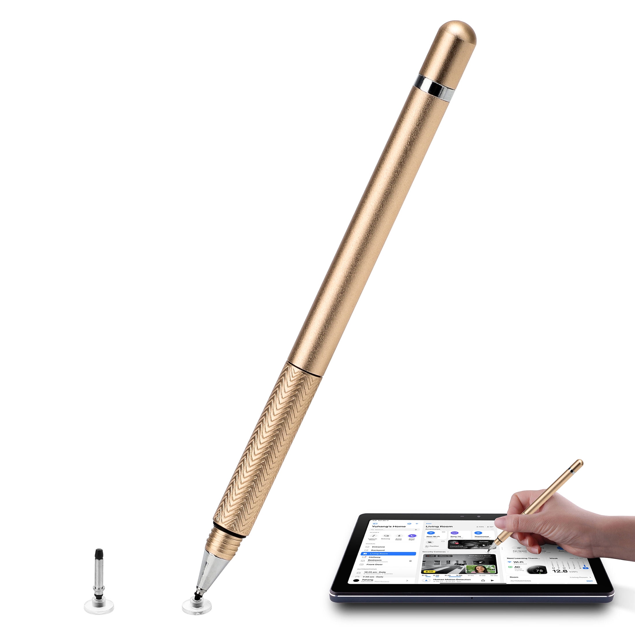 TSV Capacitive Stylus Pen, Precision Disc Tip Pencil, Universal Fine ...