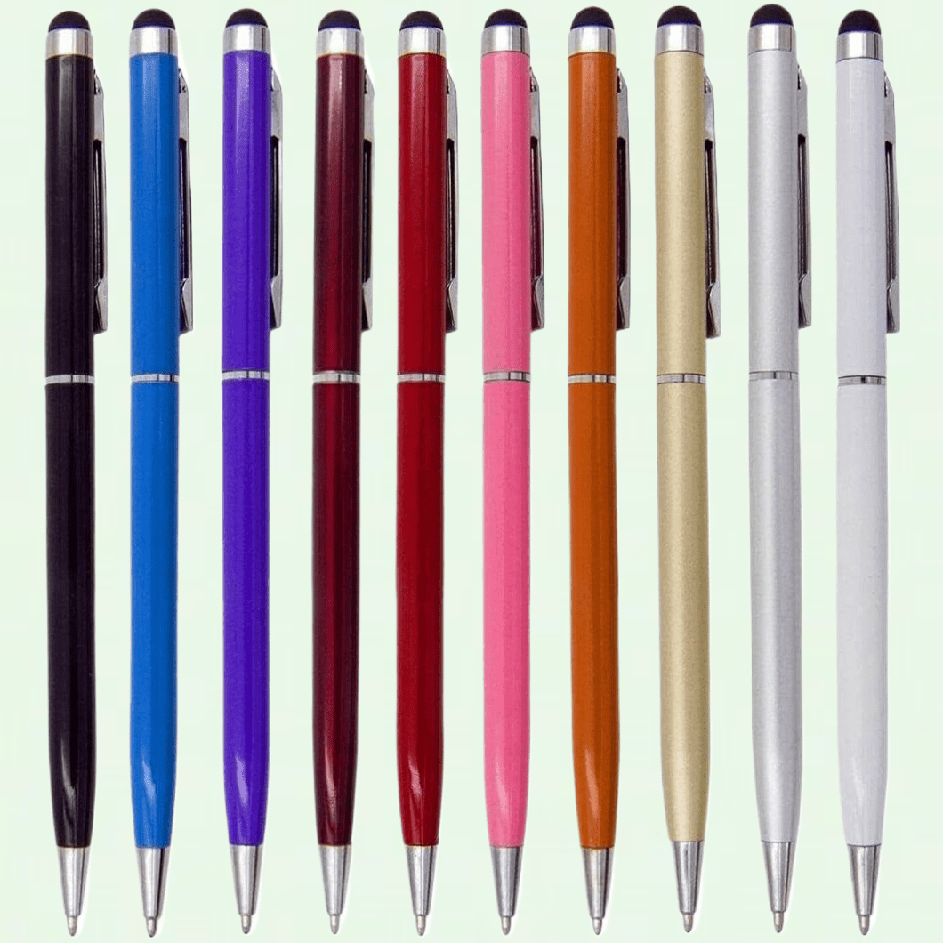 Capacitive Stylus Pen with 2-in-1 Design and Metal Body - Walmart.com