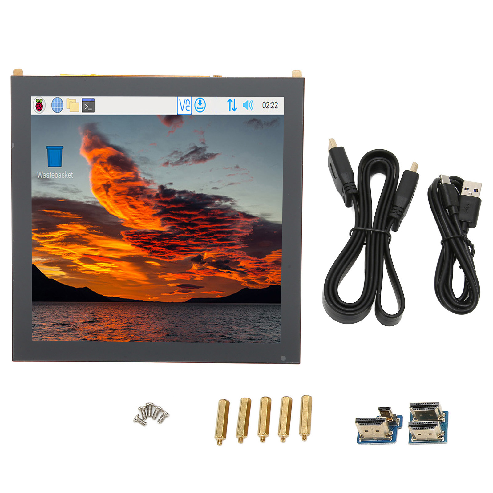Capacitive Touch Screen 5 Touch Points 4 Inch HD Multimedia Interface ...