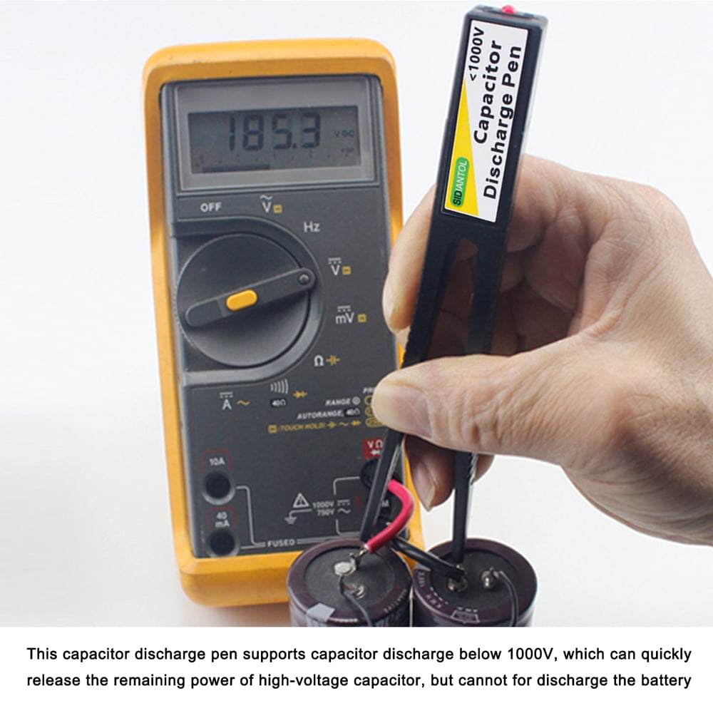 Capacitor Discharge Pen,1000v Portable Pen Quick Tool Quick Tool ...