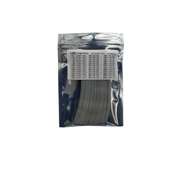 Capacitor kit 0201 0402 0603 0805 1206 smd Capacity package each value ...