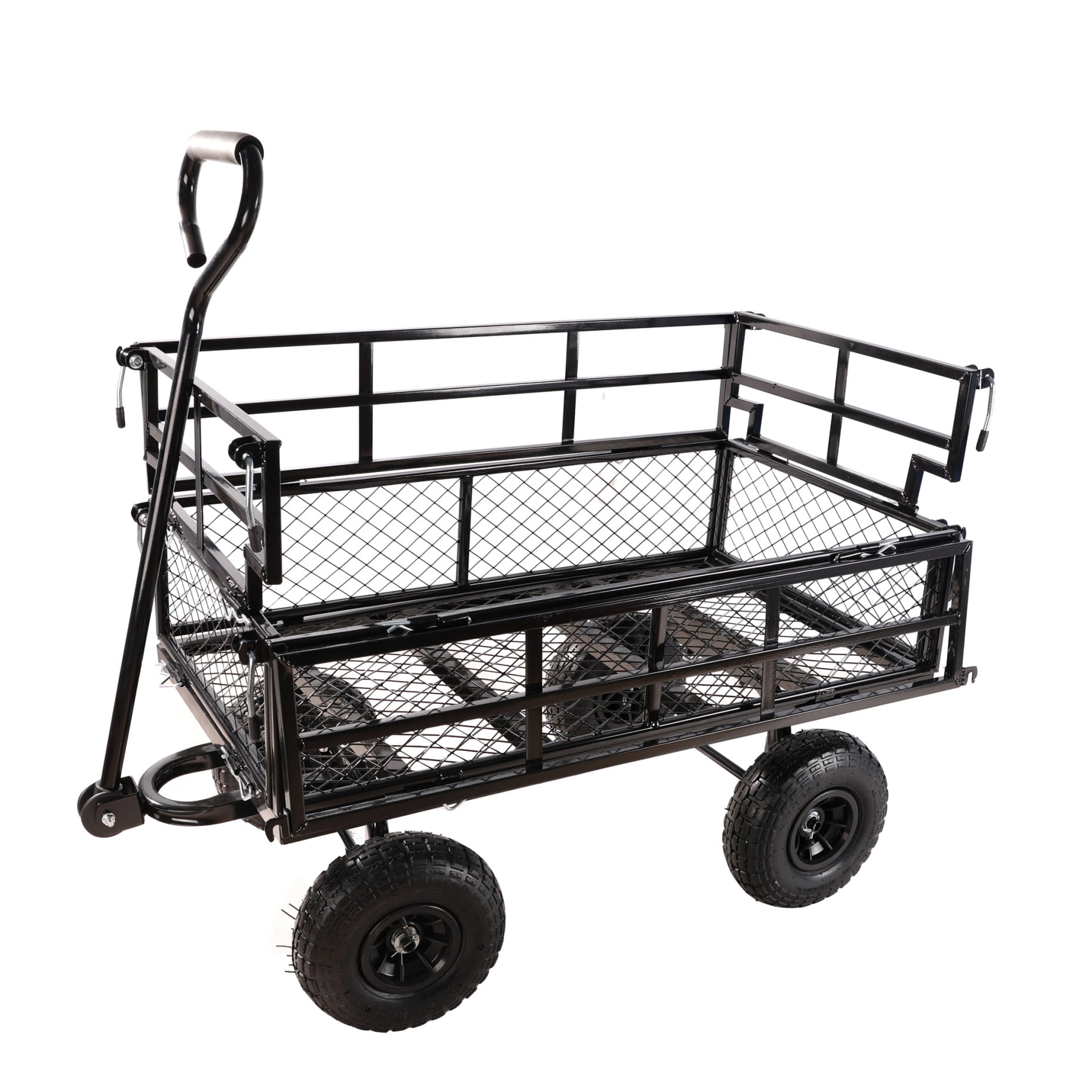 Capacity Garden Wagon Cart ,All-Terrain Utility Cart for Firewood ...