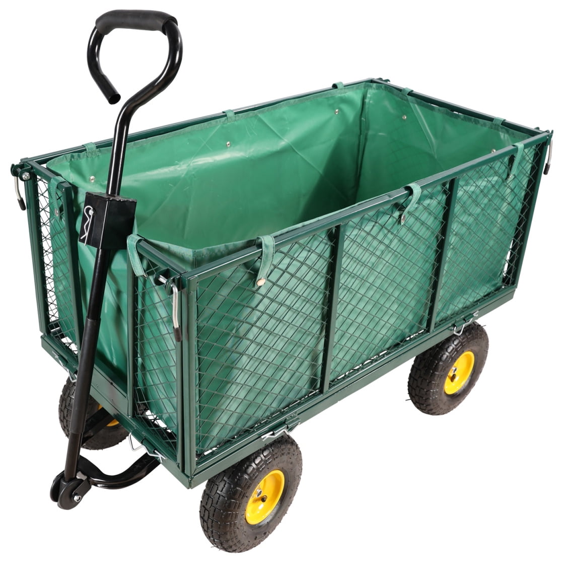 Capacity Garden Wagon Cart ,All-Terrain Utility Cart for Firewood ...
