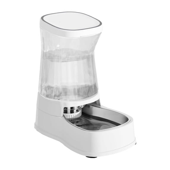 Capacity Gravity-Fed Automatic Dogs Water Dispenser | Stainless Steel ...