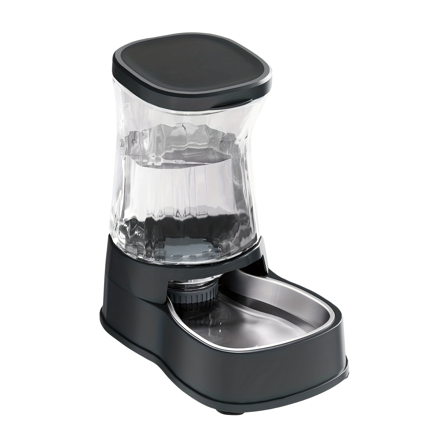 Capacity Gravity-Fed Automatic Dogs Water Dispenser | Stainless Steel ...