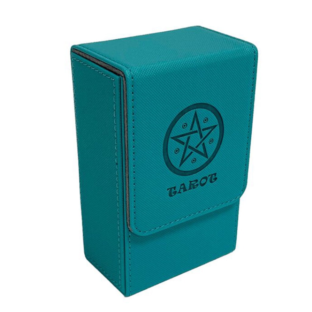 Capacity Tarot Cards Box PU Leather Tarots Case Container Collection ...