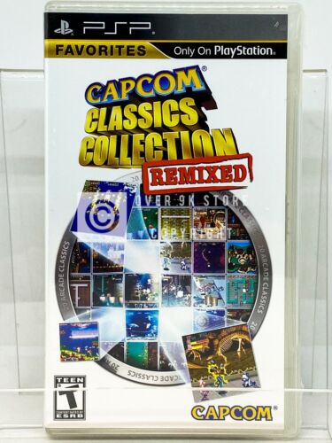 Capcom Classics Collection Remixed - PSP - Brand New | Factory Sealed ...