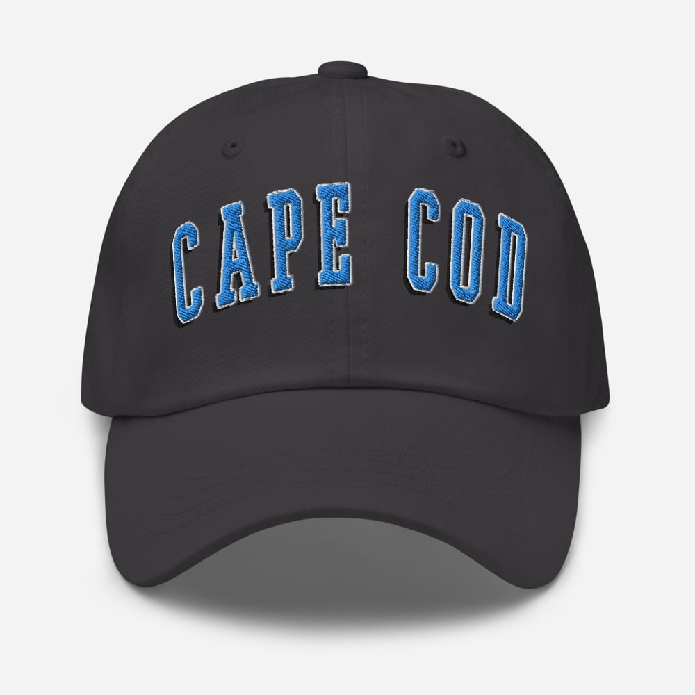 Cape Cod Blue Embroidered Hat (Dark Grey) - Walmart.com