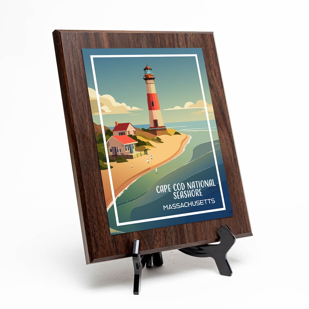 Cape Cod National Seashore Massachusetts, Wooden Frame 5x7 Decorative ...