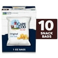 Cape Cod Potato Chips, Original Kettle Chips, 1 oz Snack Bags, 10 Ct ...