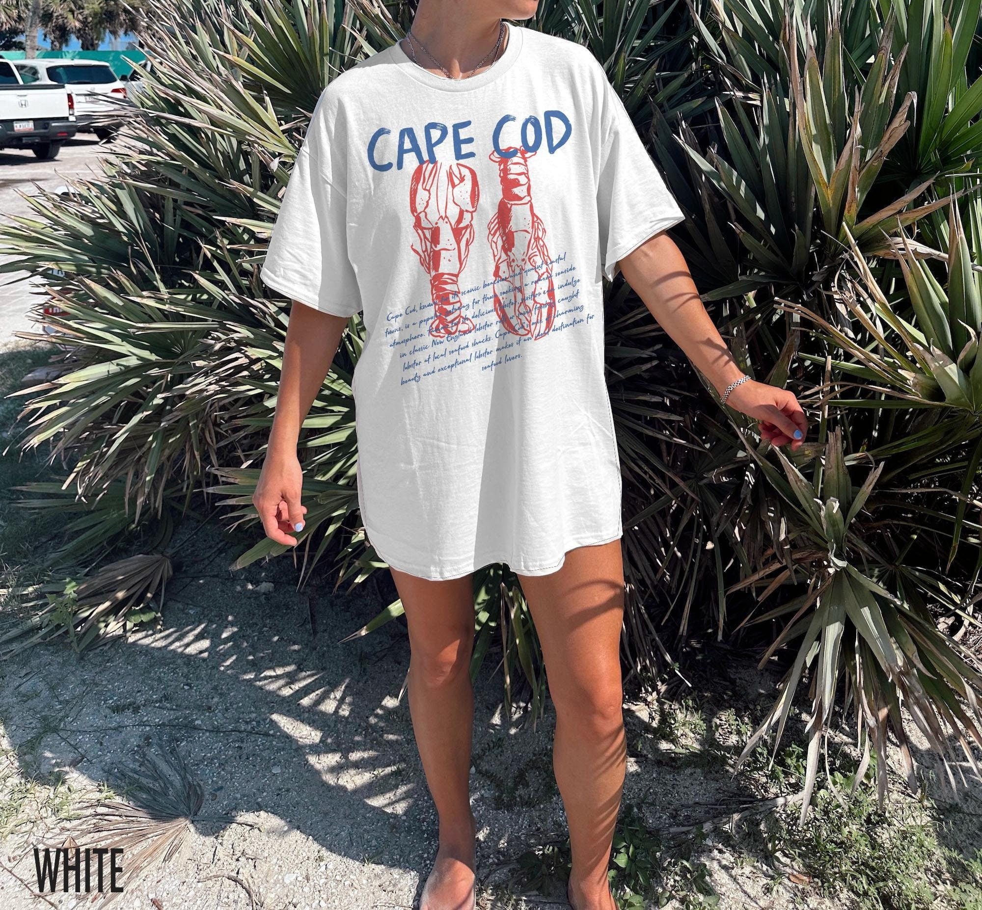 Cape Cod Shirt, Lobster Tshirt, Lobsters Shirt, Retro Summer, Fisherman ...