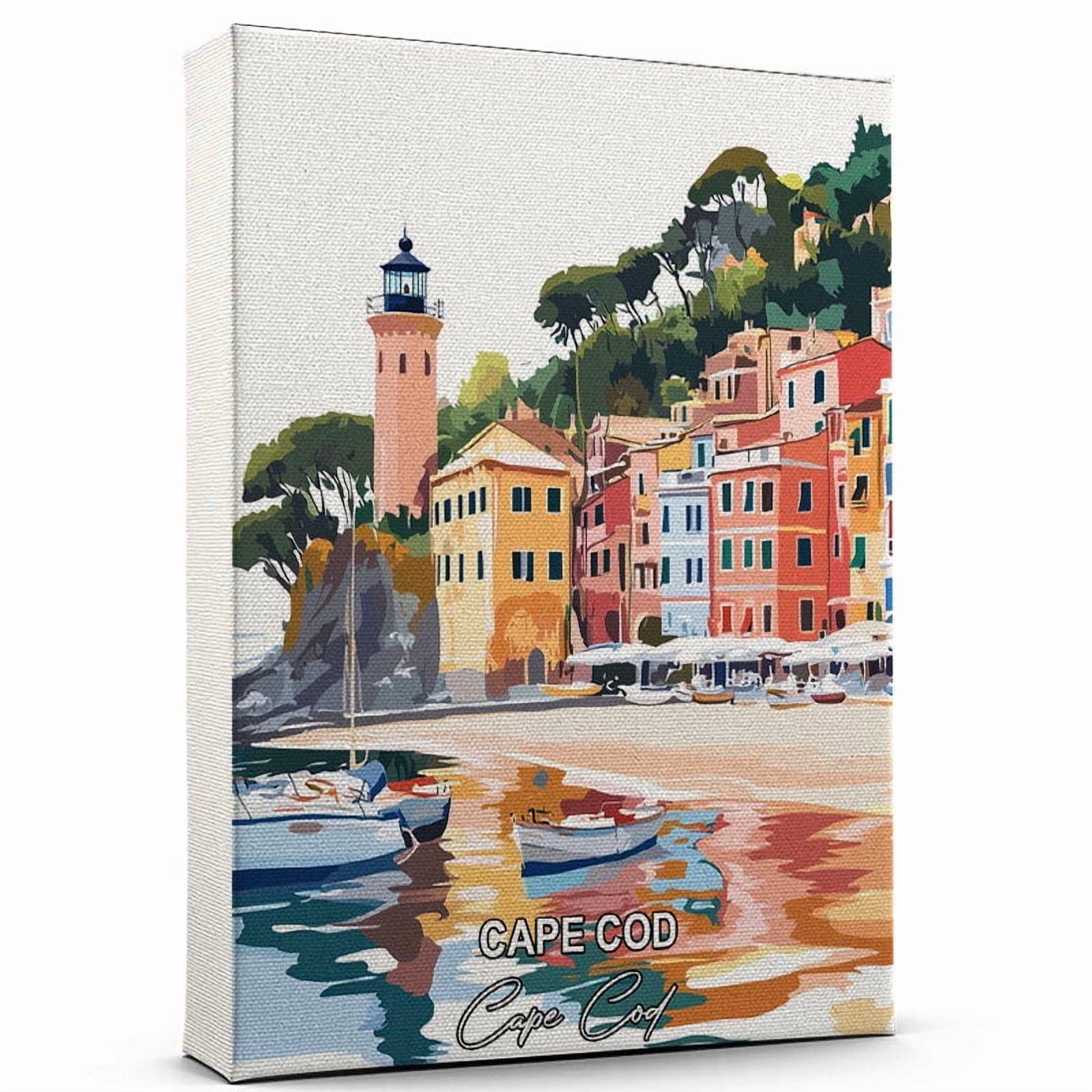 Cape Cod Travel Canvas Wall Art – Cape Cod Canvas – Travel-Inspired ...