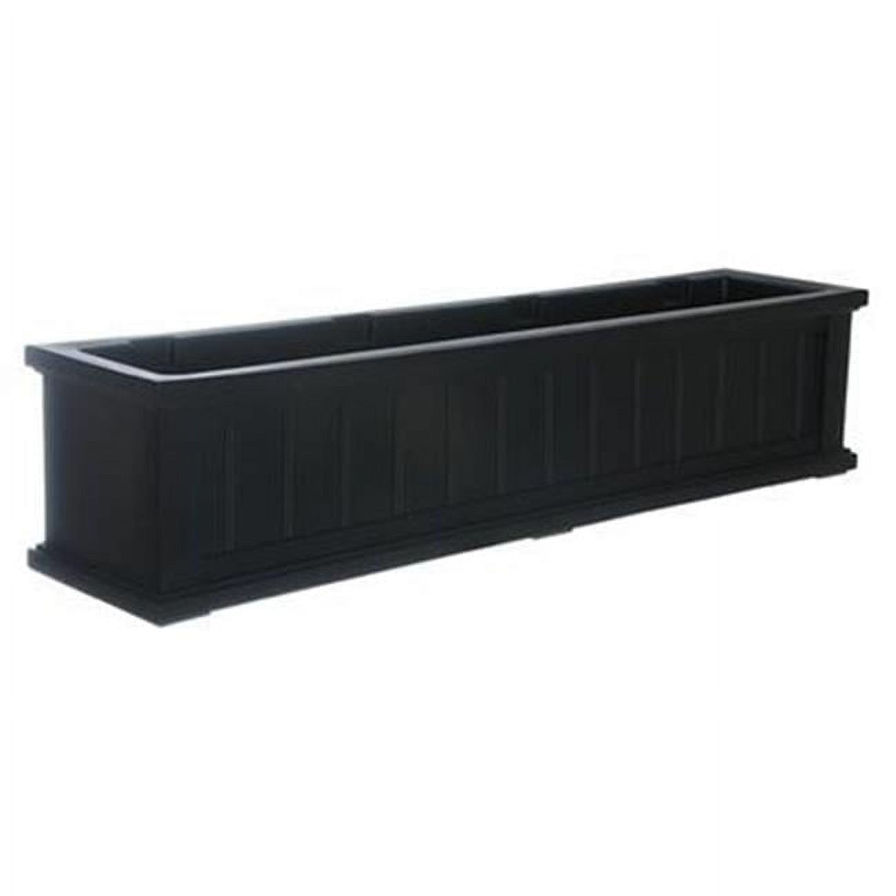 Cape Cod Window Box 4FT Black - Walmart.com