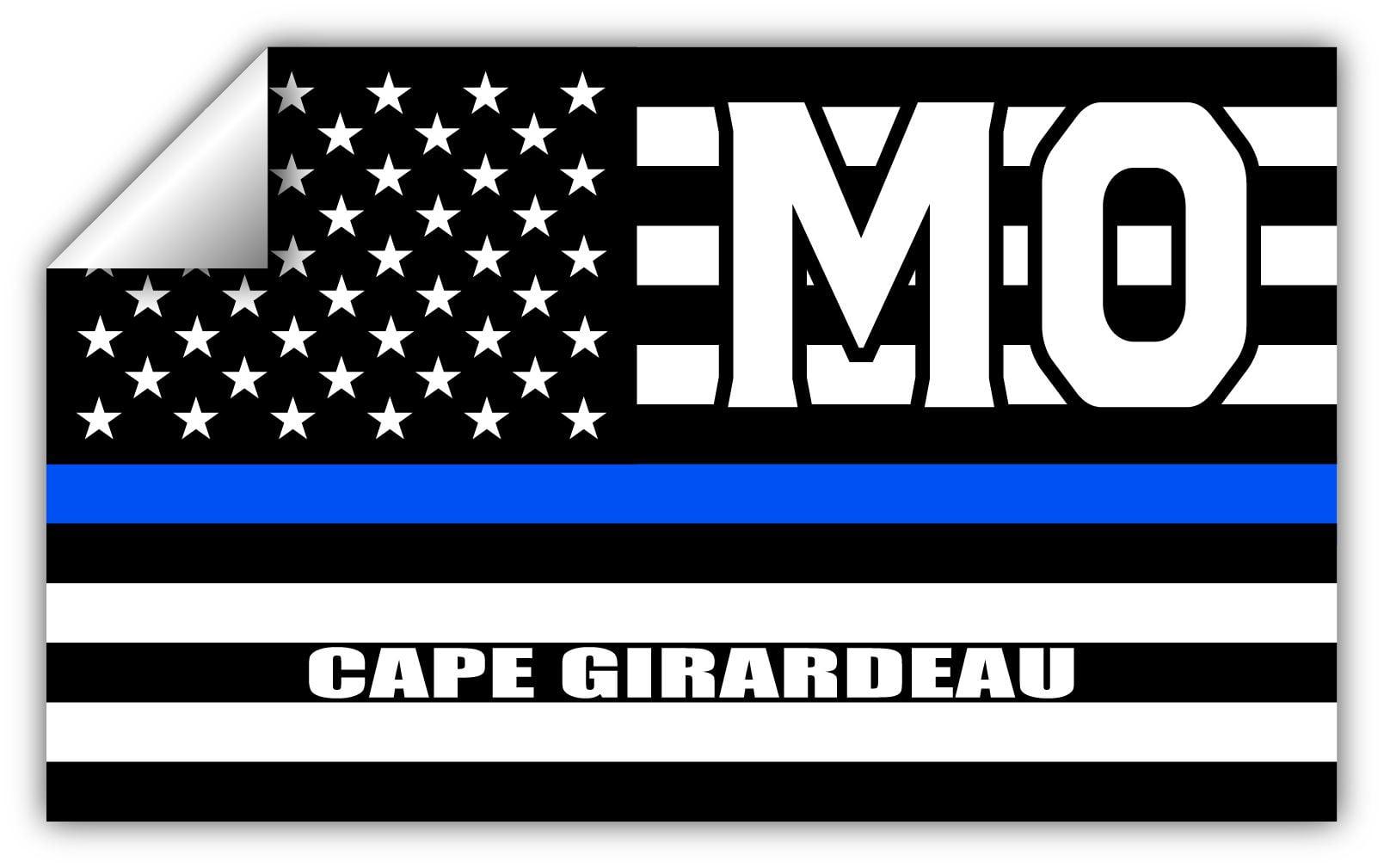 Cape Girardeau MO Missouri Cape Girardeau County Thin Blue Line ...
