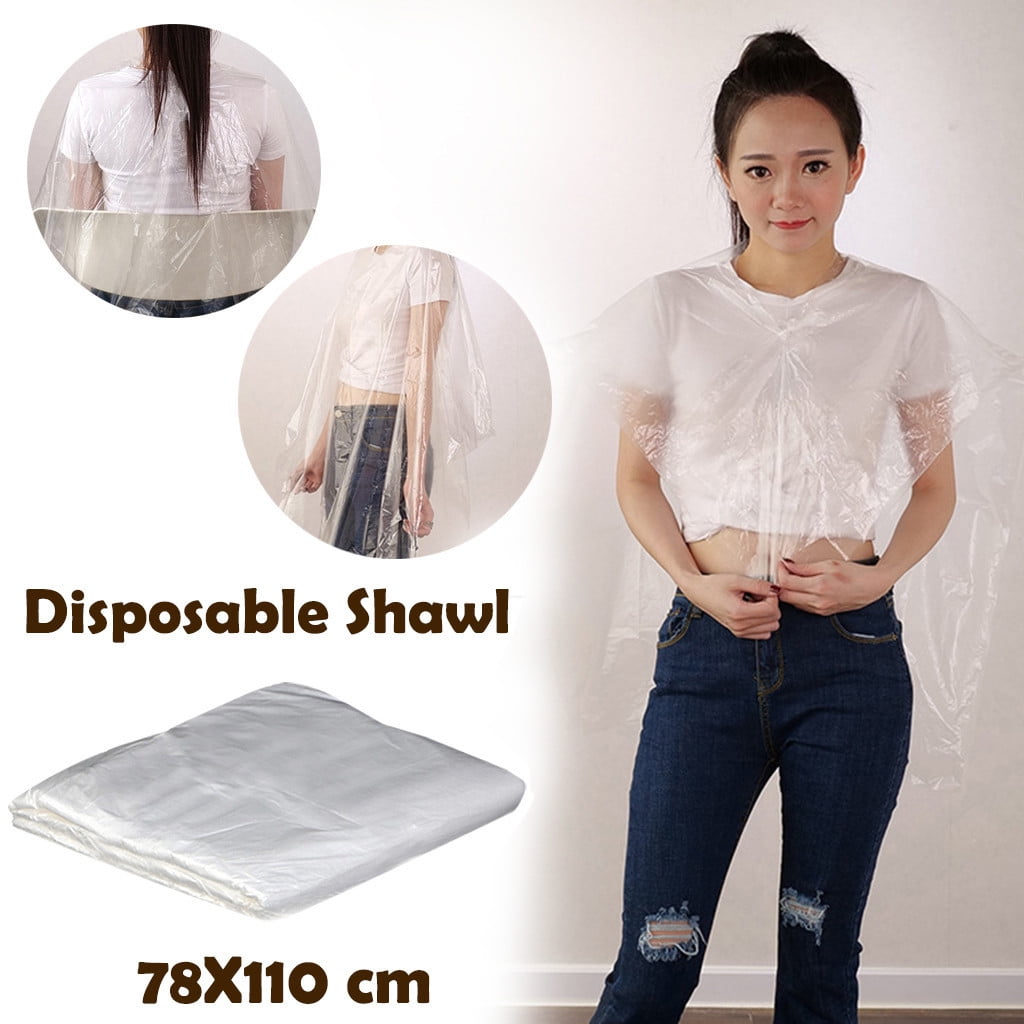 Cape Hair Washing Salon Disposable Capes Pads Shampoo Hair Care ...