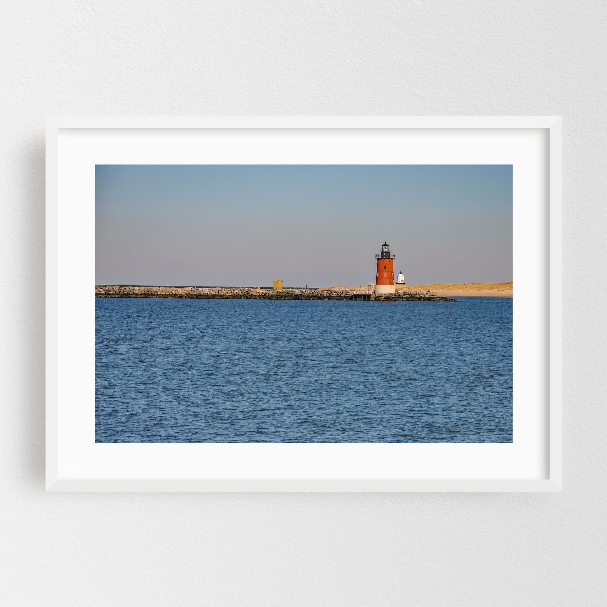 Cape Henlopen Lighthouses and Breakwater - Delaware Photography ...