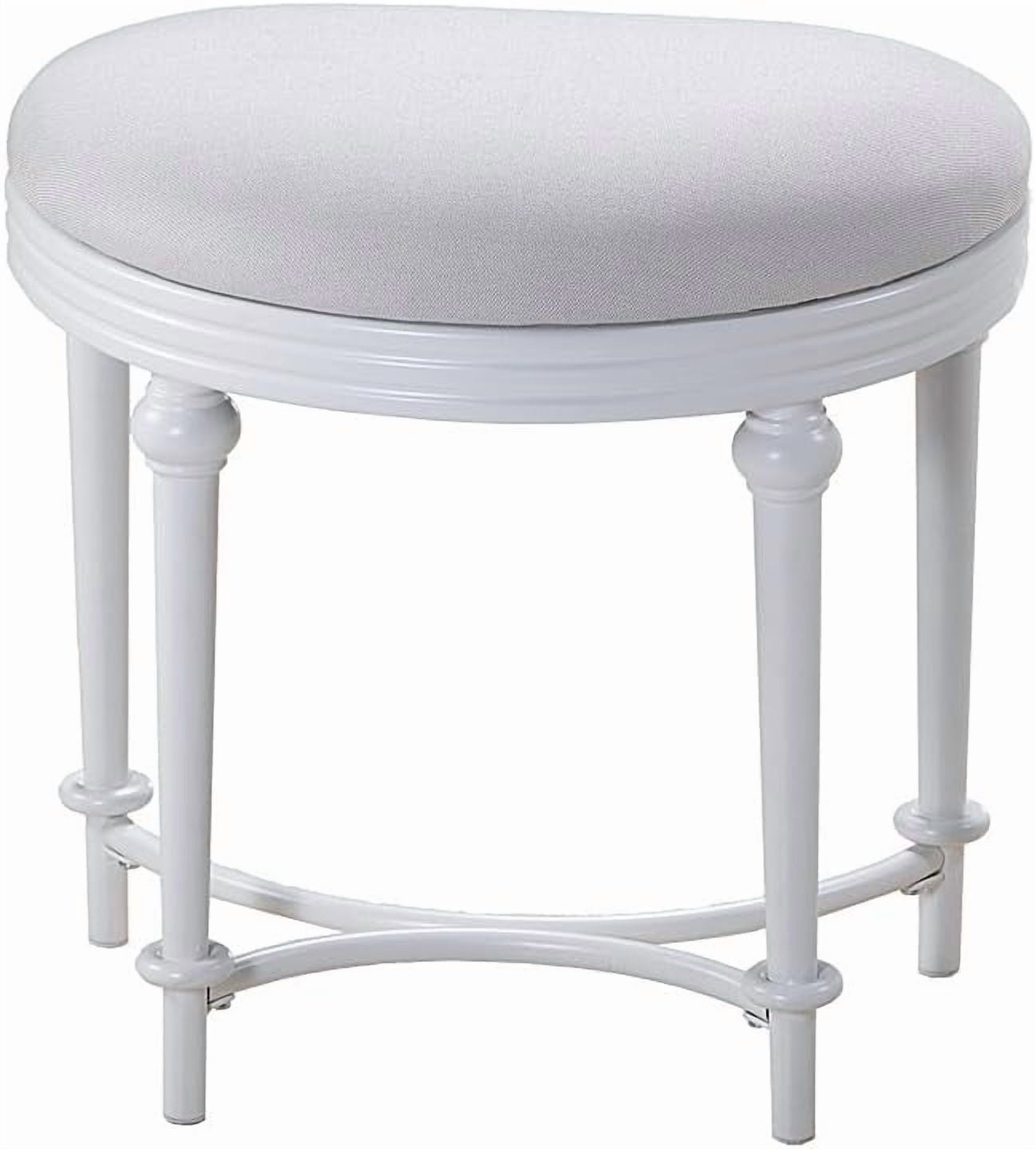 Cape May Backless Metal Vanity Stool for Make up Room or Bathroom ...