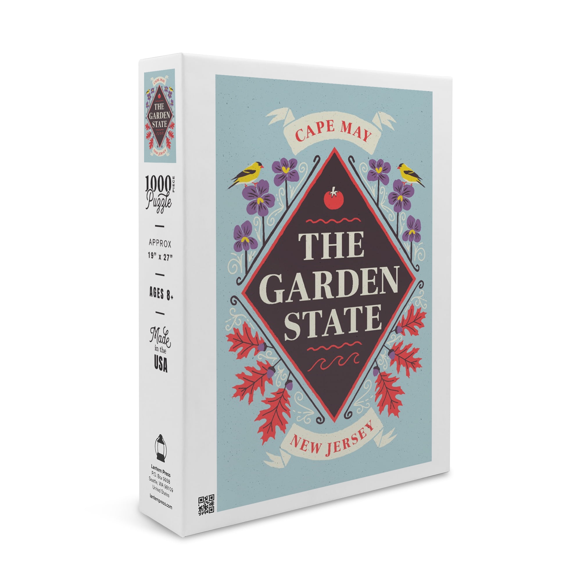 Cape May, New Jersey, State Motto Crest, State Series (1000 Piece ...