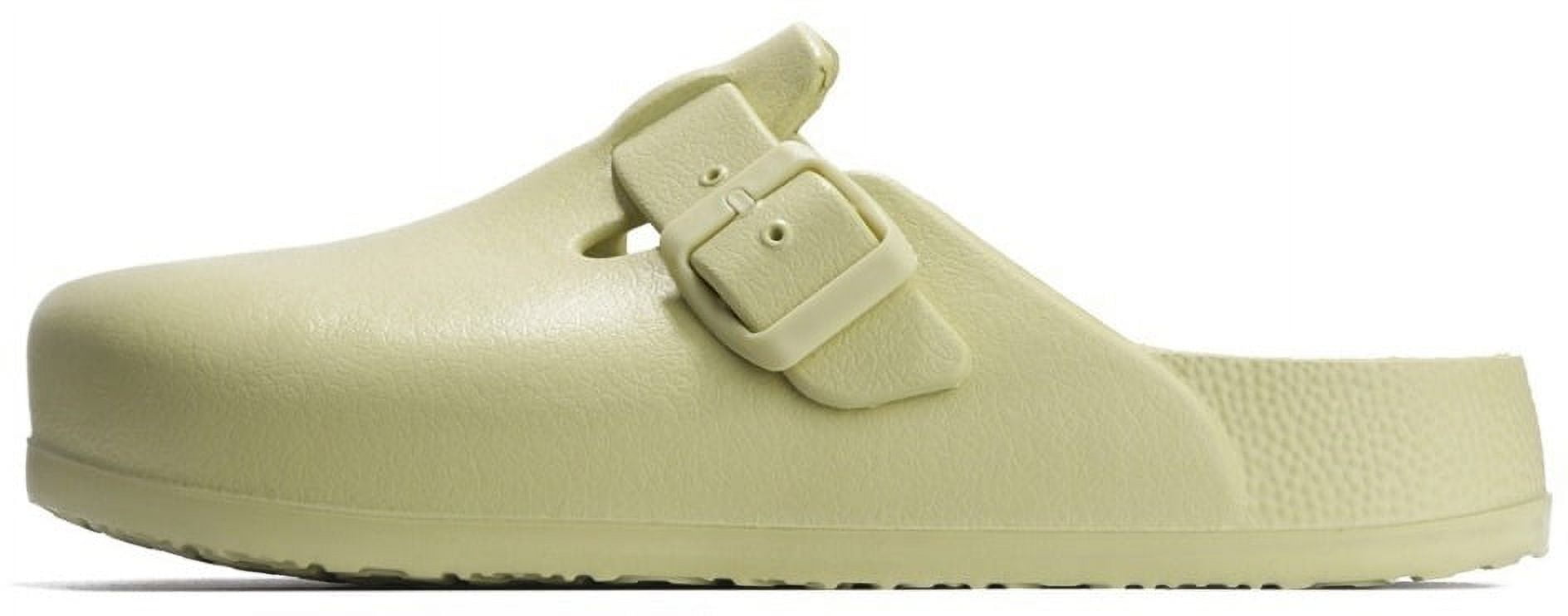 Cape Robbin KOOSH Comfort Garden Mules Cream Beige Slip On Clog Sandals ...