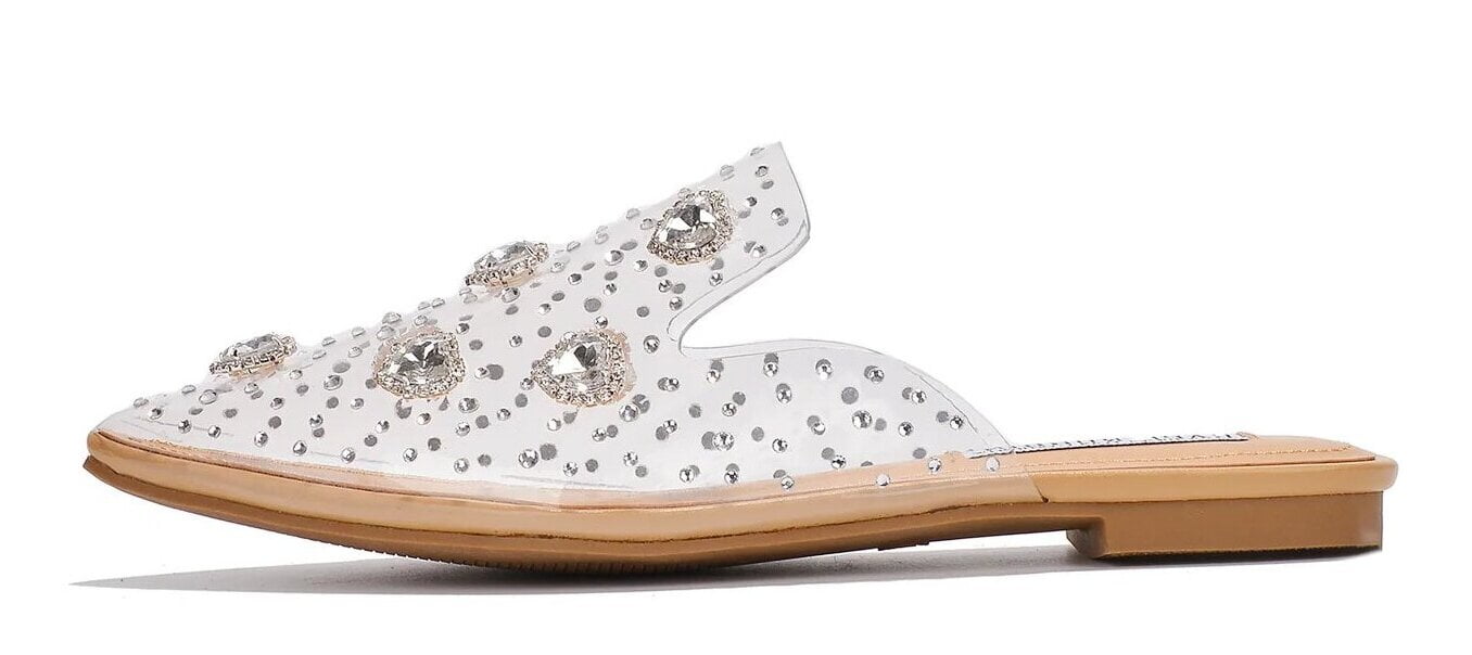 Cape Robbin Closed Toe Sandals Women mules for woman Pointed Toe Flats ...