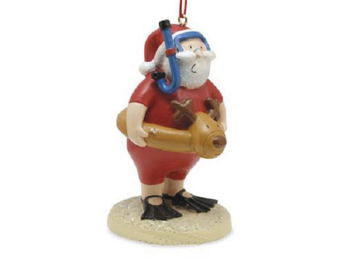 Cape Shore Santa In Wetsuit With Reindeer Float Christmas Holiday ...