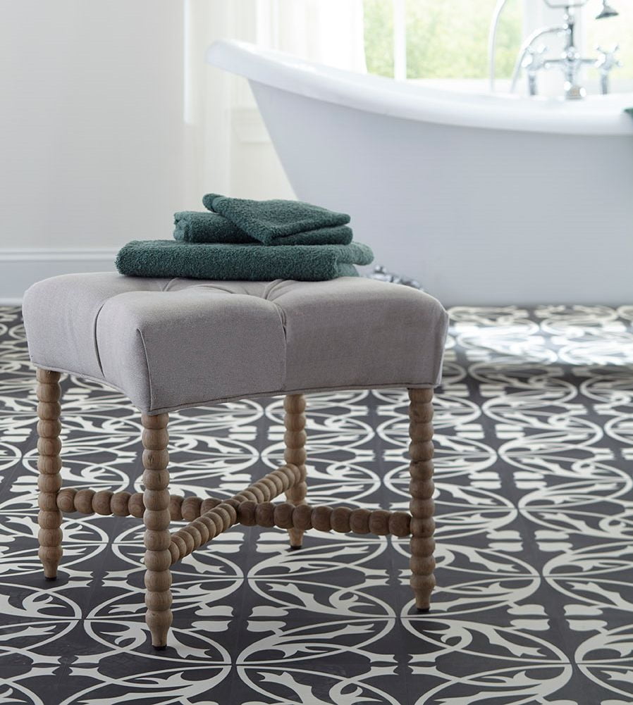 Cape Town Bobbin Turned Occasional Stool, Linen Upholstery - Walmart.com