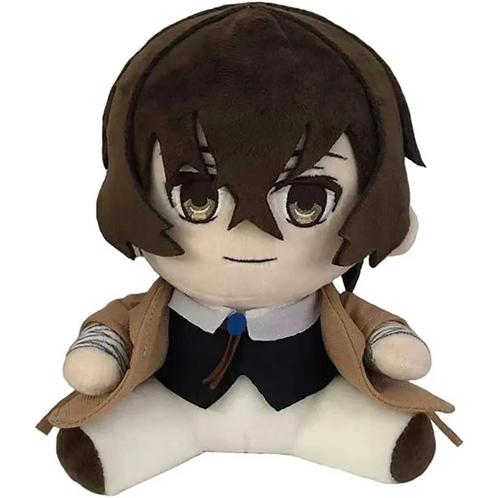 Cape-Wearing Anime Hero Plush Doll, Long-Haired Stuffed Toy with ...