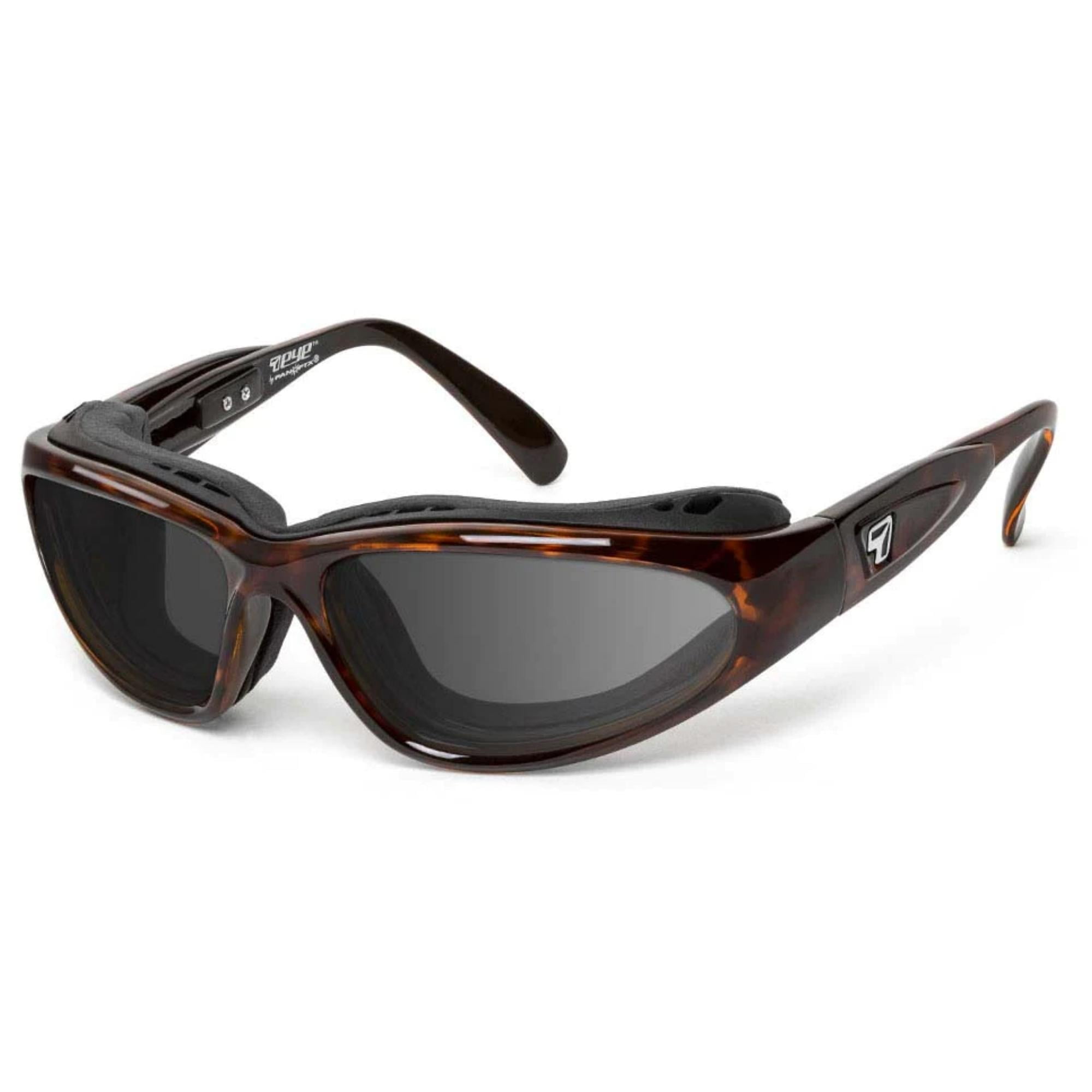 Cape Wind Blocking Padded Foam Light Sensitivity Sunglasses, 100% UVA ...