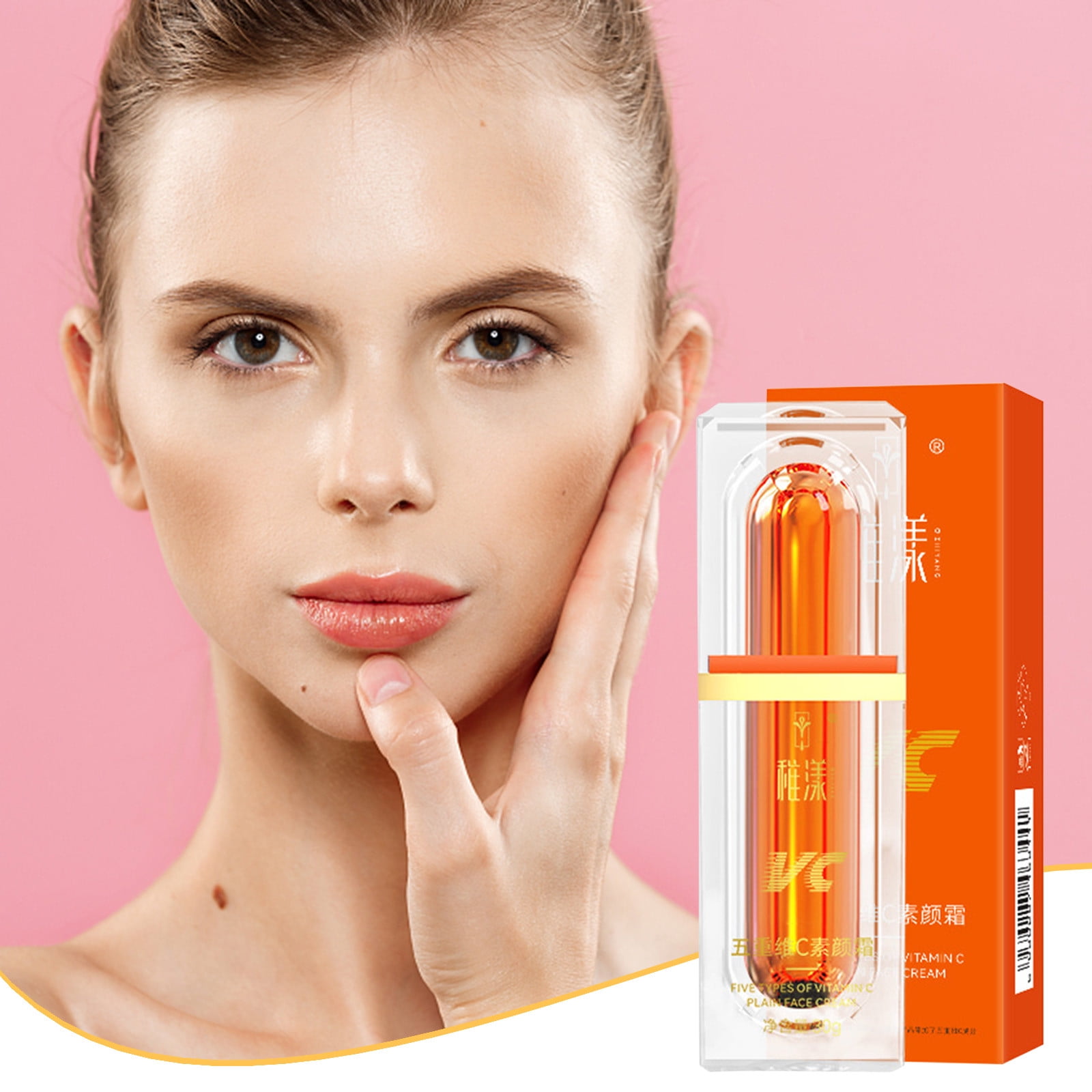 Capebale Five Fold VC Facial Cream Shrinks Pores, Face Moisturizer for Women, Brightens Skin ...