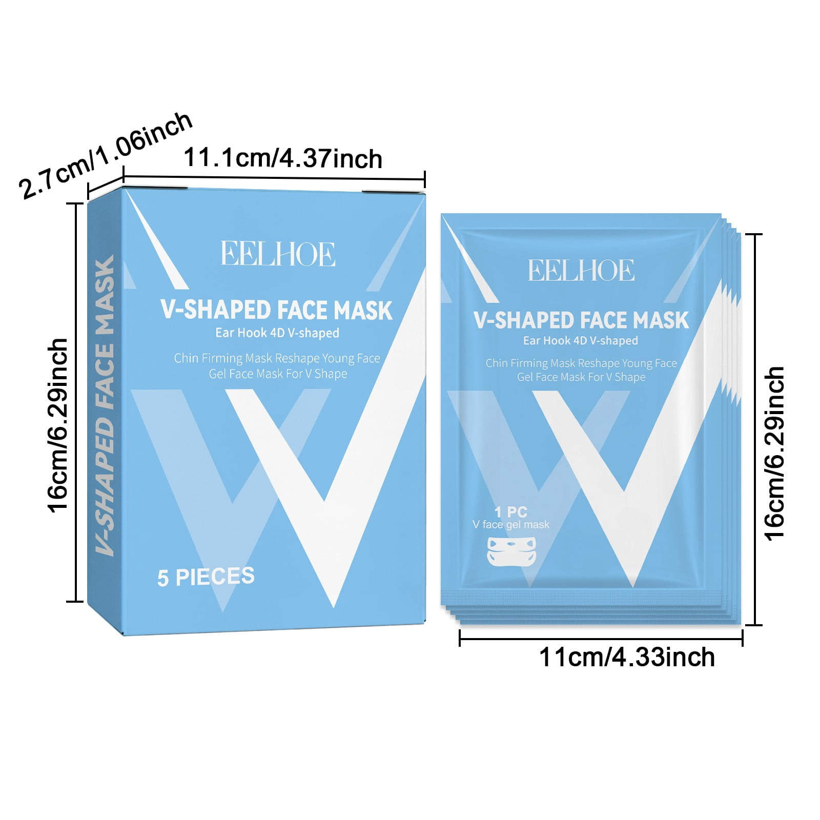 Capebale Lifting Mask Chin Masks V Korean Face Masks, Line Lifting Mask ...