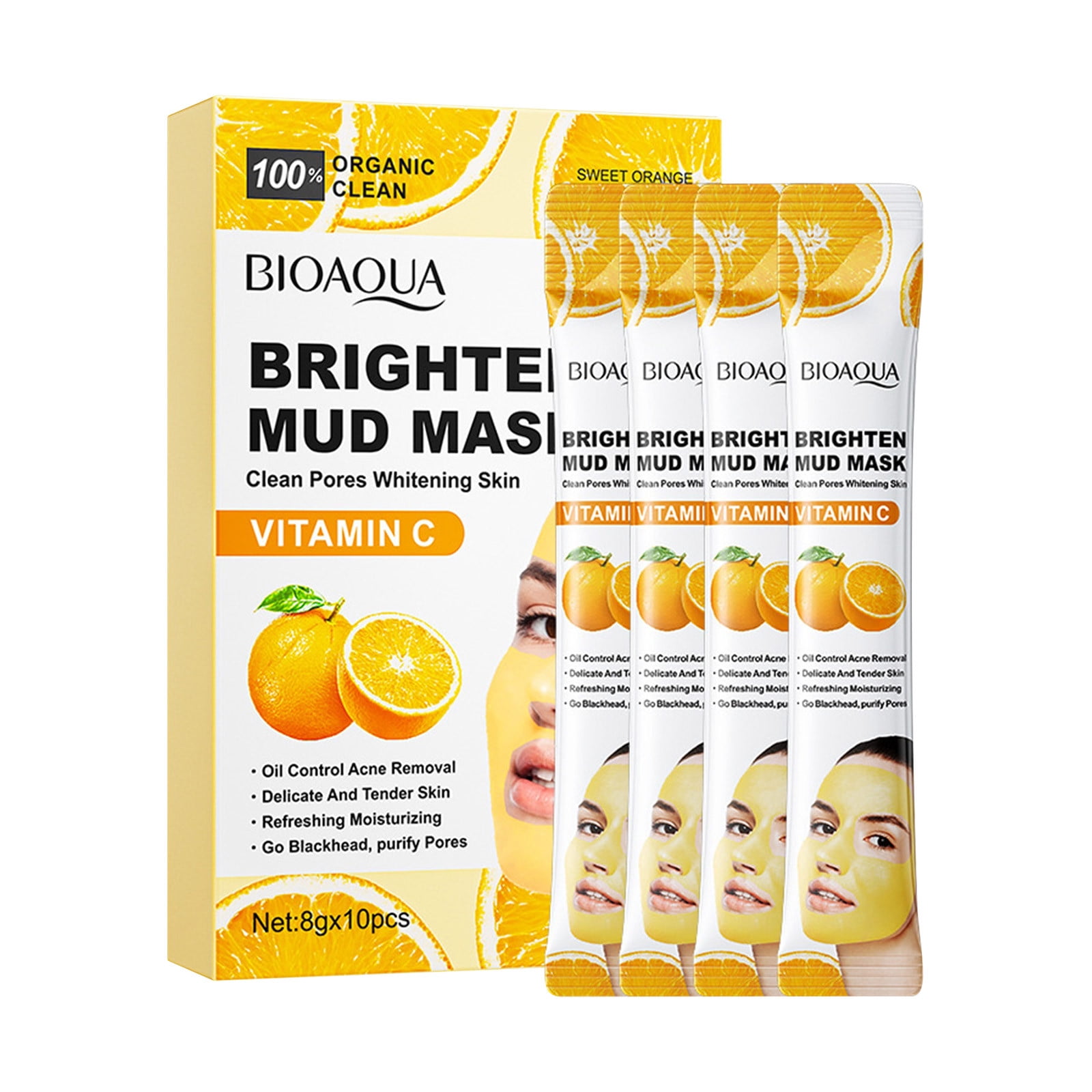 Capebale Whitening Mud Film, Oil-control Deep Hydrating Face Masks ...