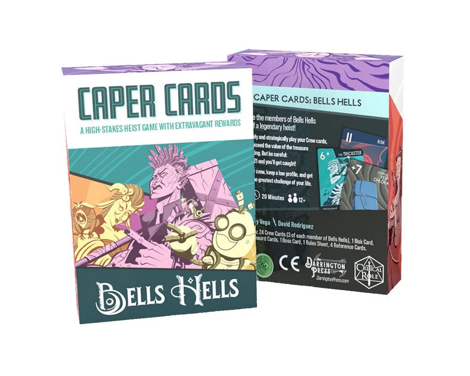 Caper Cards: Bells Hells - Walmart.com