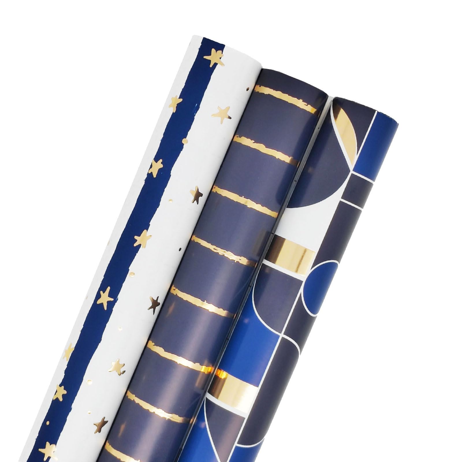 Capesaro Wrapping Paper Roll EC36 - 17 Inch X 120 Inch Per Roll - 3 ...