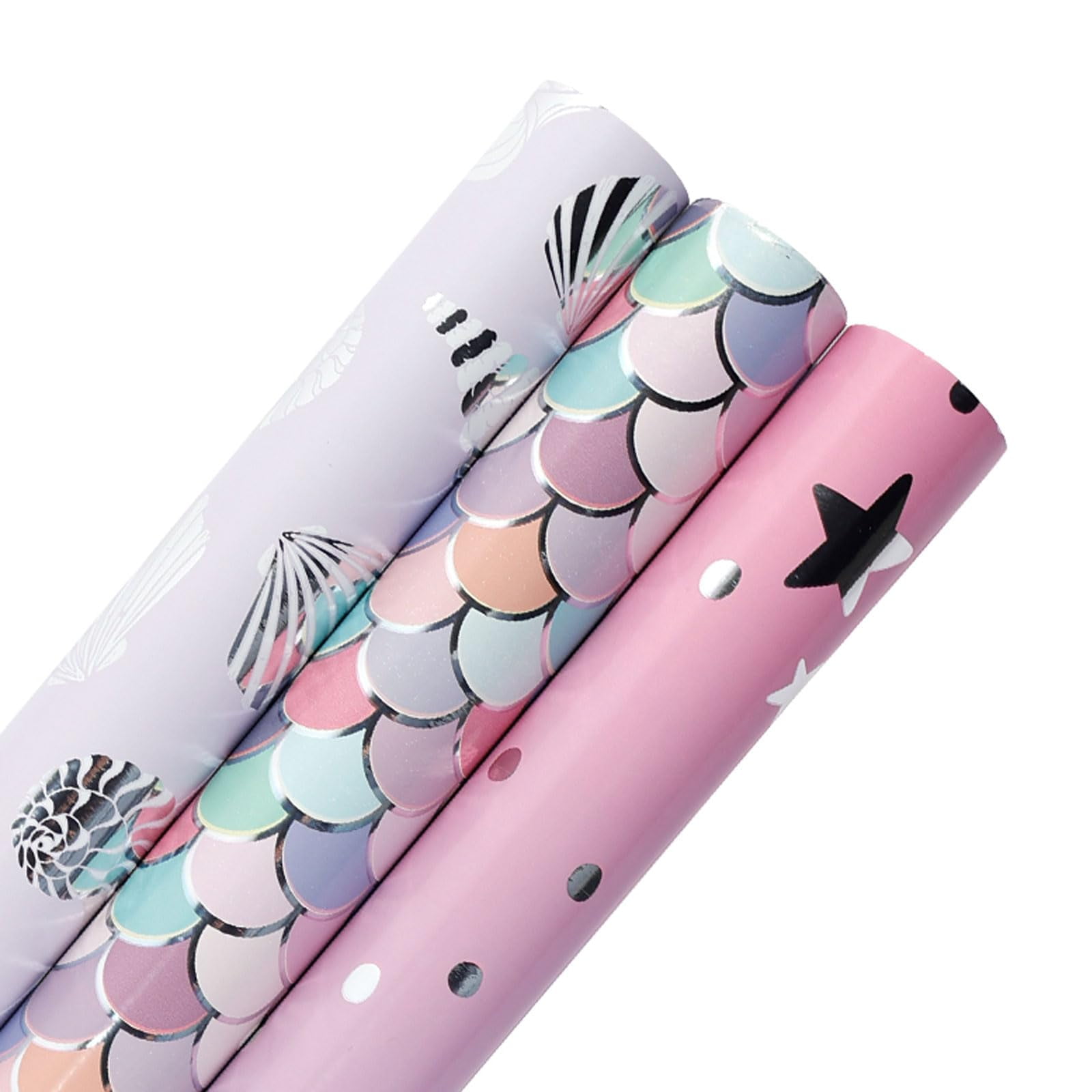 Capesaro Wrapping Paper Roll JKF25 - 17 Inch X 120 Inch Per Roll - 3 ...
