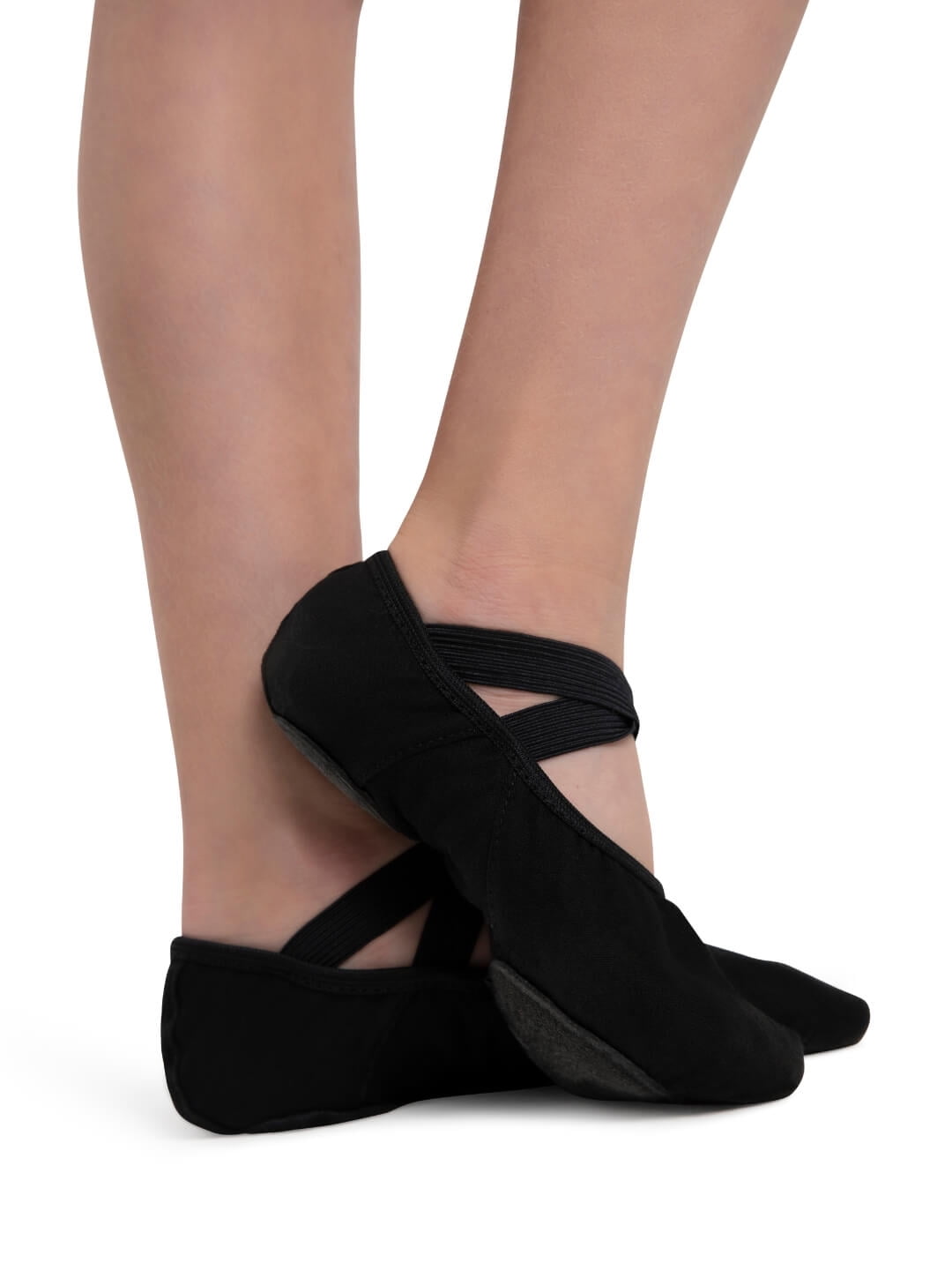 Capezio Hanami® Canvas Ballet Shoe - Child | Black - Girls - Walmart.com