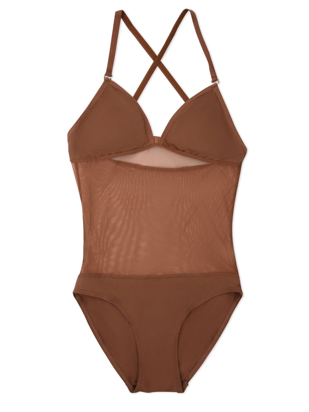 Capezio Plunge Neck Mesh Midriff Leotard - Girls - Walmart.com