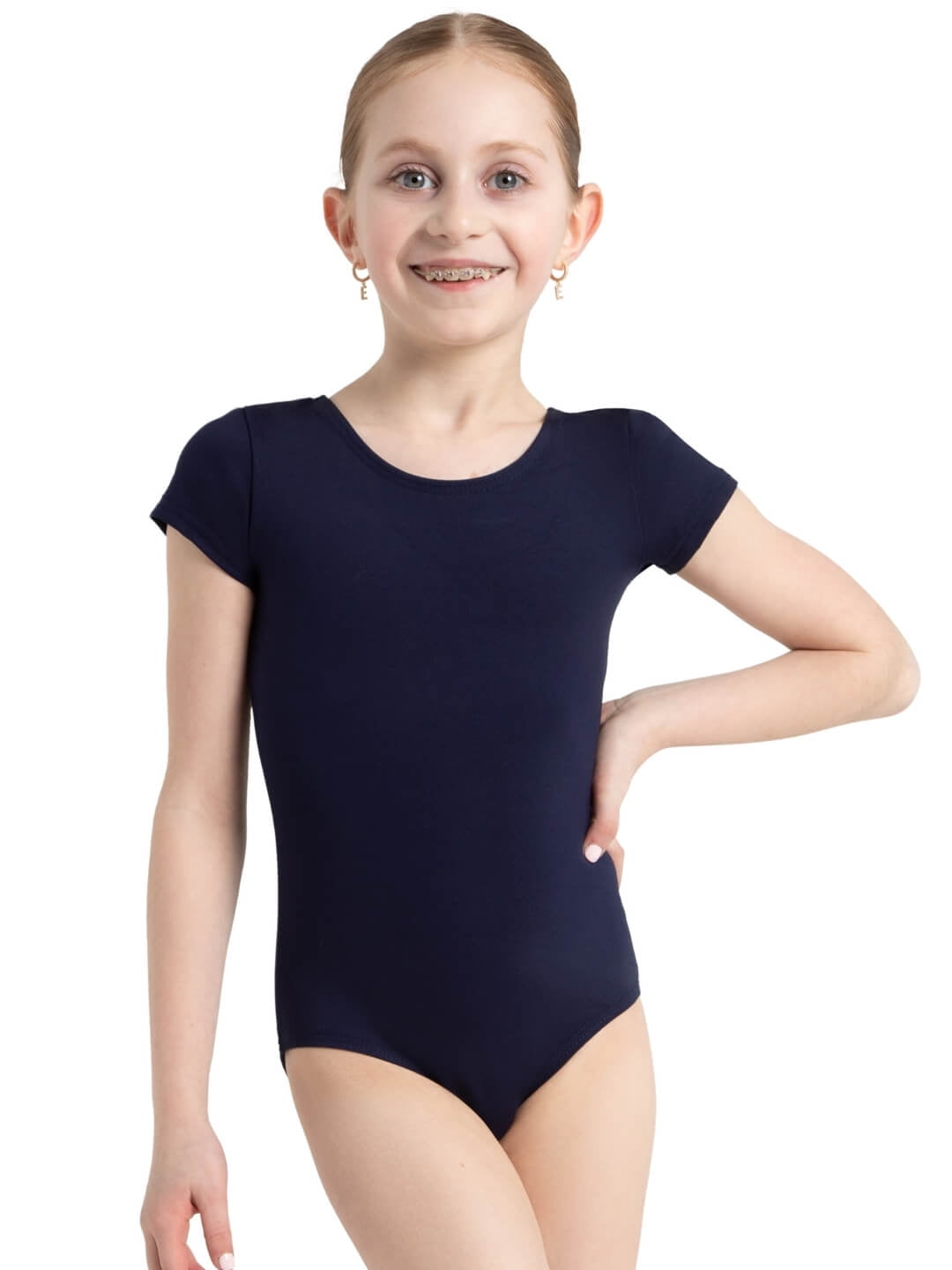 Capezio Team Basics Short Sleeve Leotard - Girls - Walmart.com