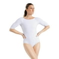 Capezio Women's Team Basics Boatneck 3/4 Sleeve Leotard - Walmart.com
