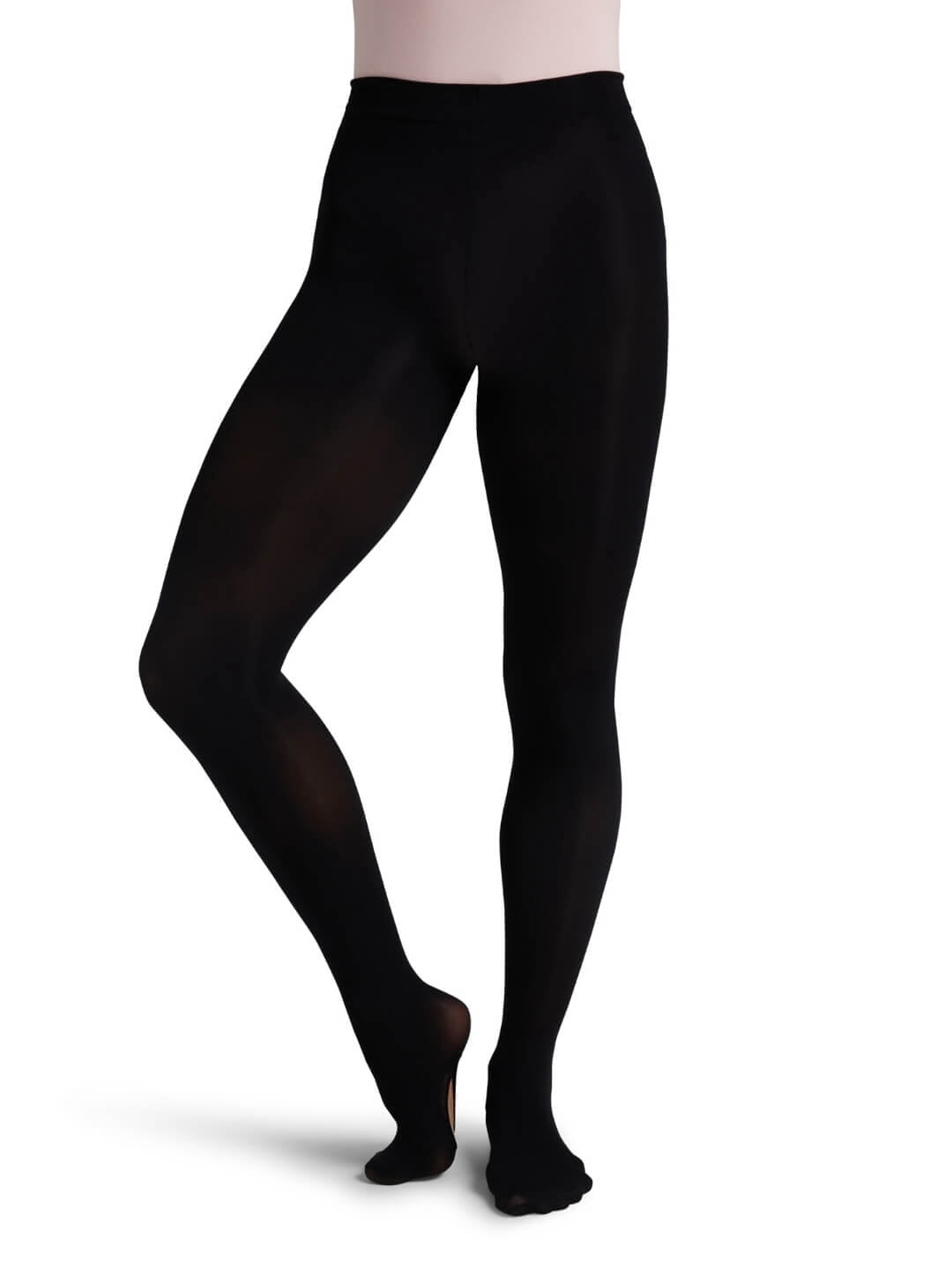Capezio Ultra Soft™ Self Knit Waistband Transition Tight® - Walmart.com