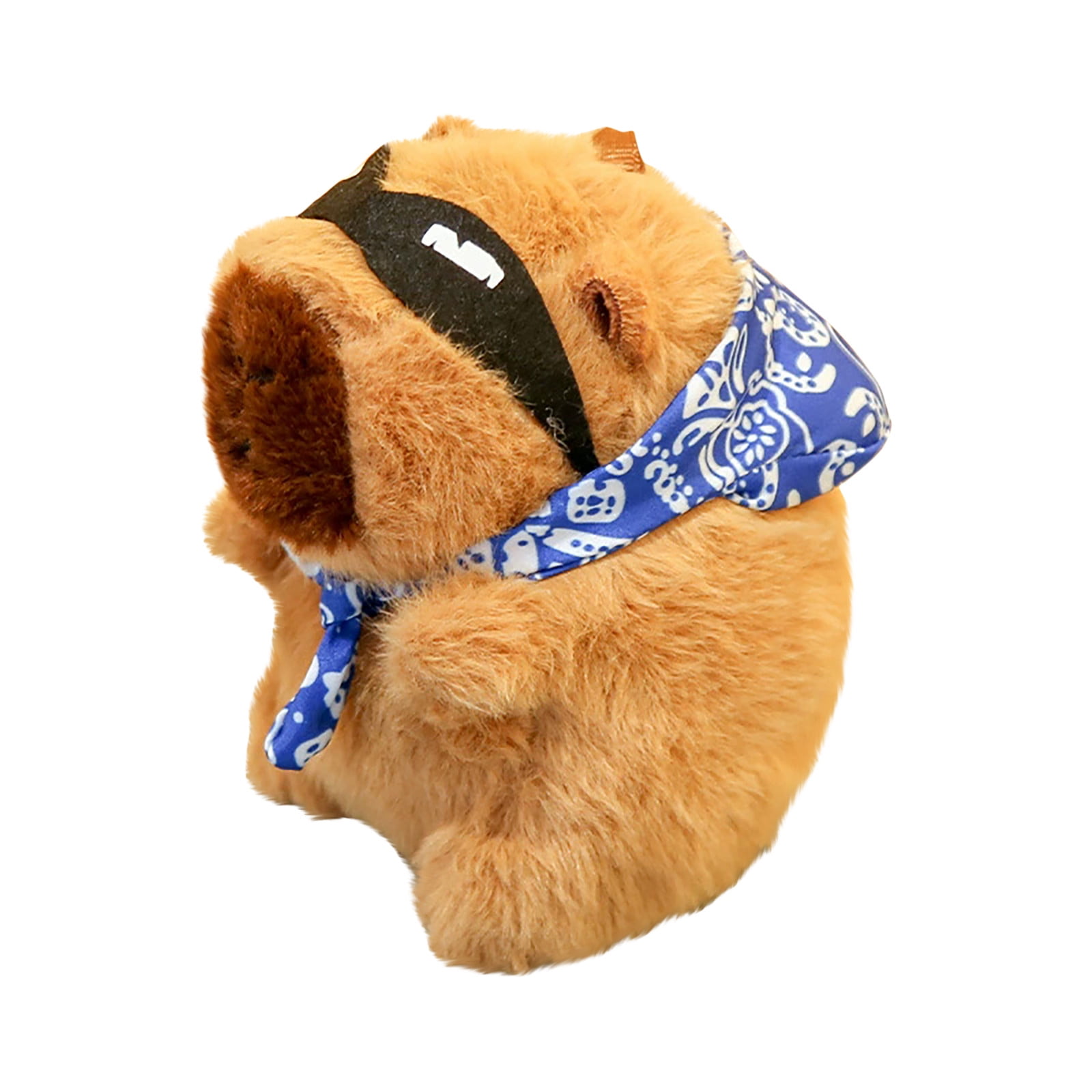 Capibala Food Series Ugly Cute Capybara Plush Toy Bag Pendant Keychain ...