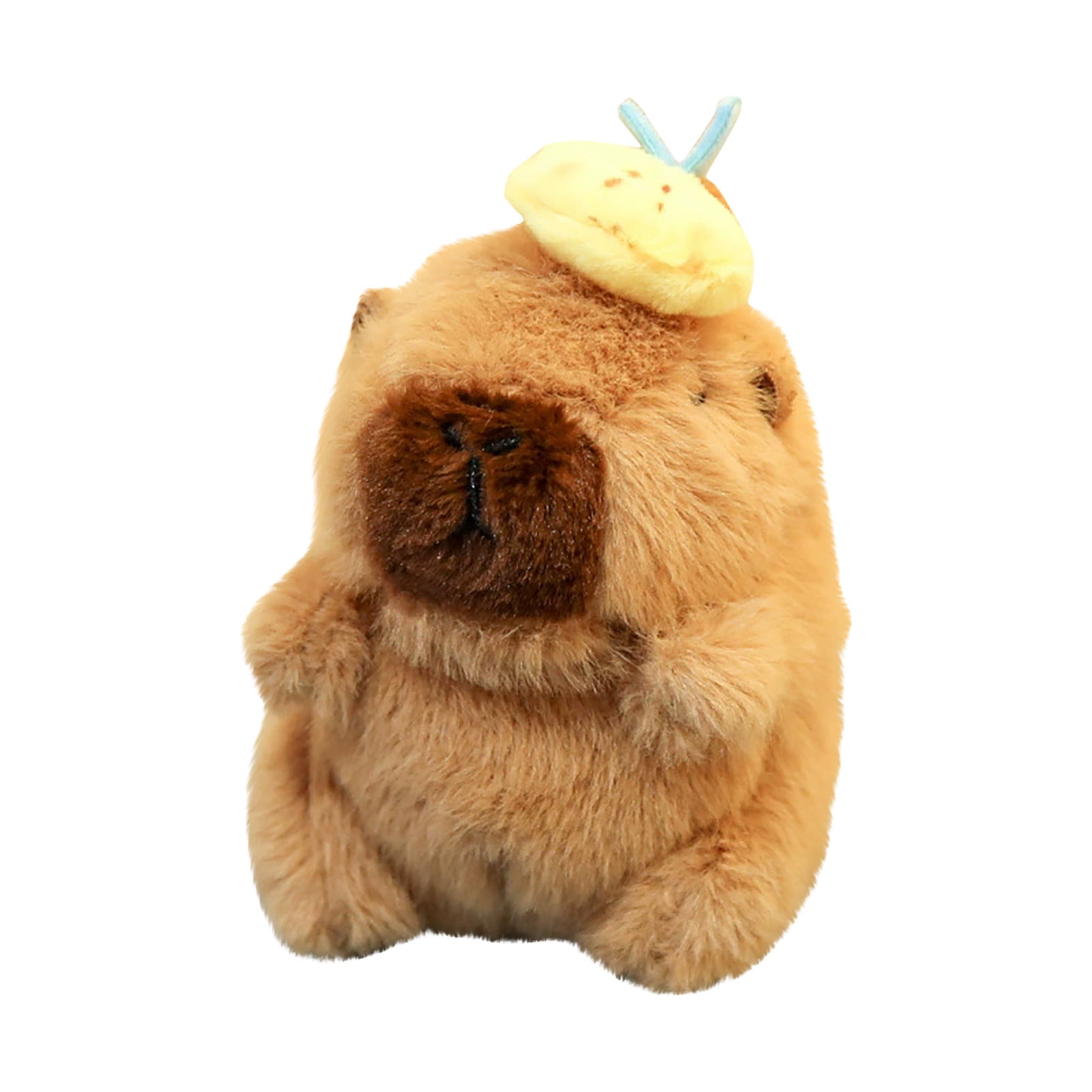 Capibala Food Series Ugly Cute Capybara Plush Toy Bag Pendant Keychain ...