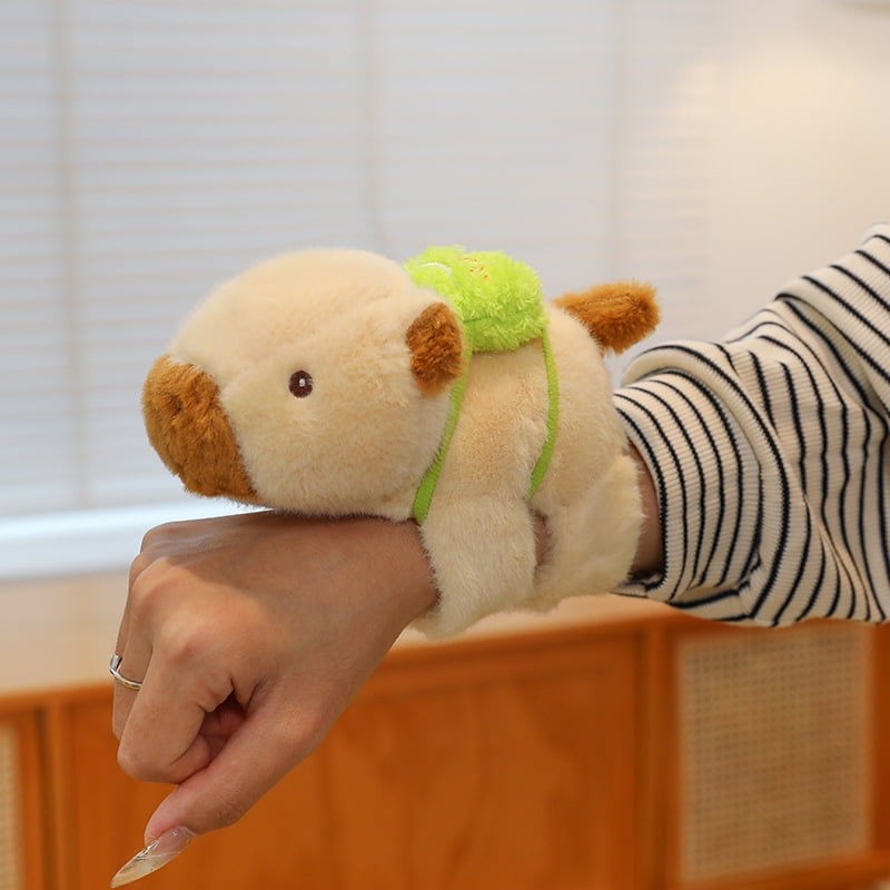 Capibara Bracelet Ring Pop Capybara Plush Toy Doll Children Doll Cute ...