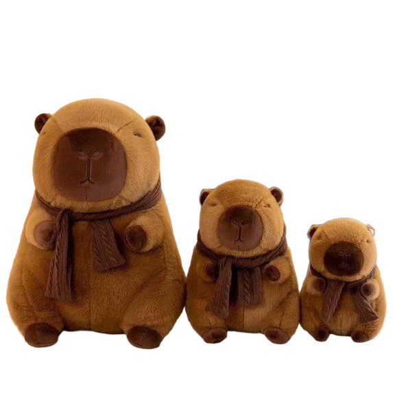 Capibara Plush Toy, Adorable Capibara Stuffed Doll, Perfect Birthday ...