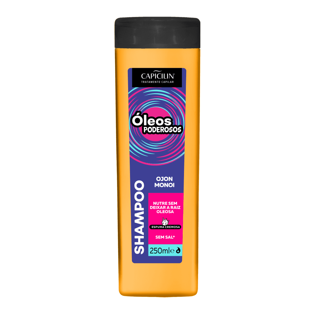 Capicilin - Linha Oleos Poderosos - Shampoo Ojon Monoi 250 Ml ...