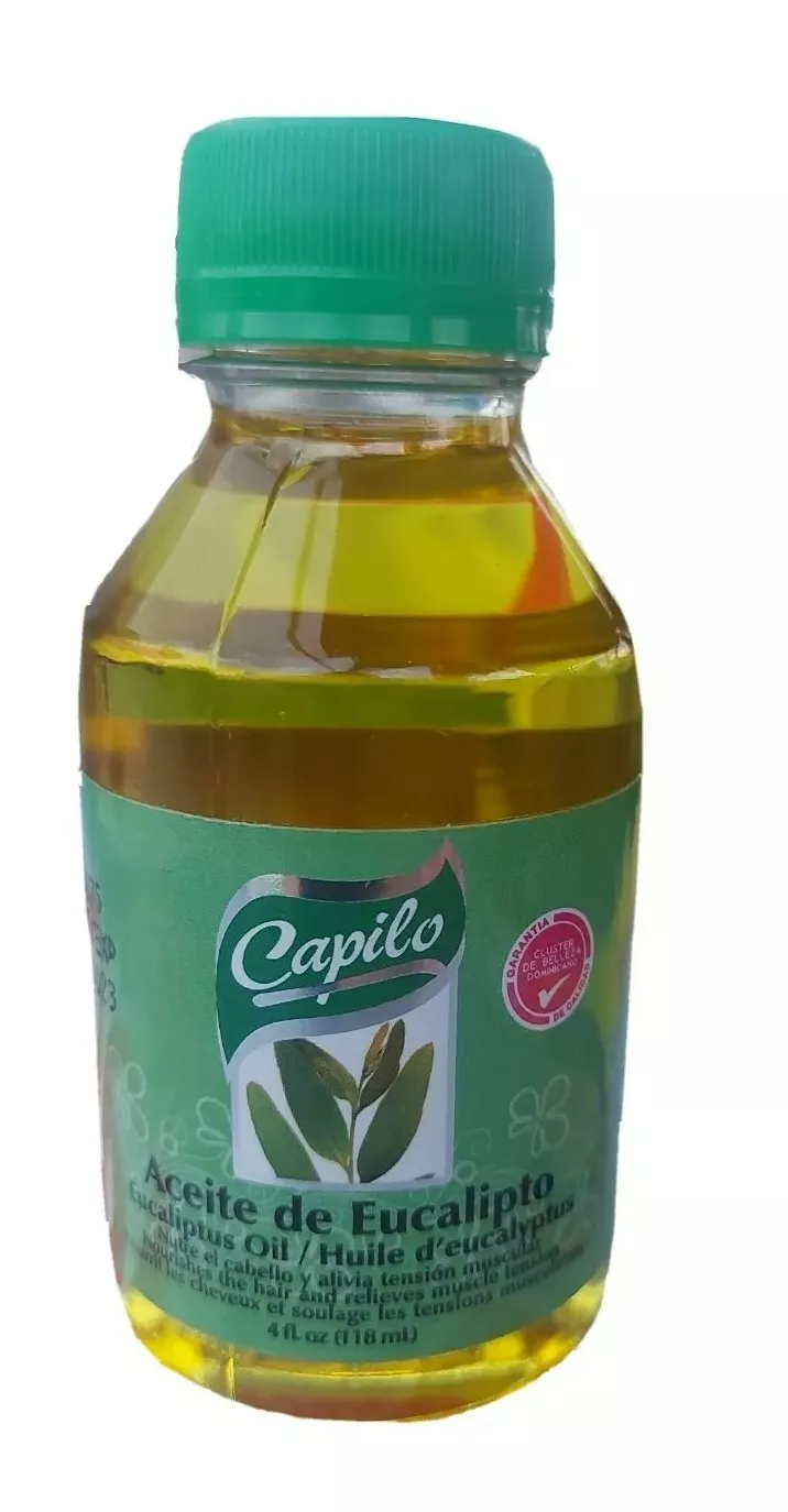 Capilo Aceite De Eucalipto Eucalyptus Oil Massage Hair Treatment, 4 Oz ...