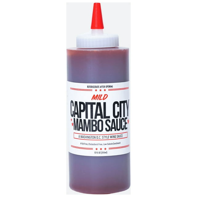 Capital City Authentic Mambo Sauce - Sweet and Spicy BBQ Sauce from ...