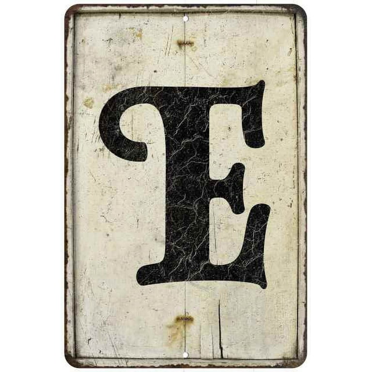 ornate letter e