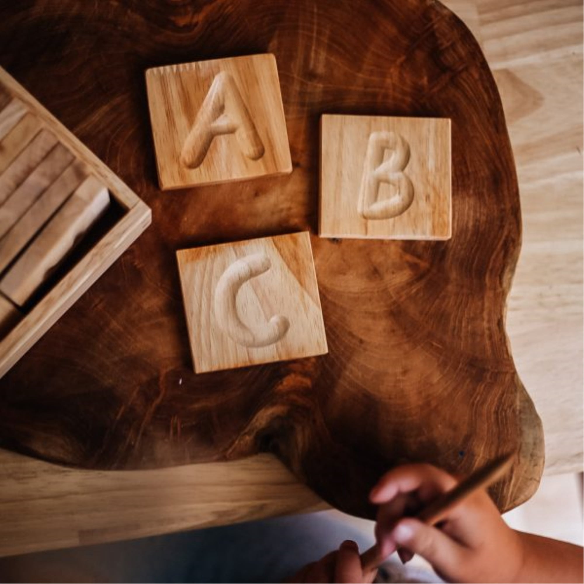 Capital Letter Spelling Tiles - Walmart.com