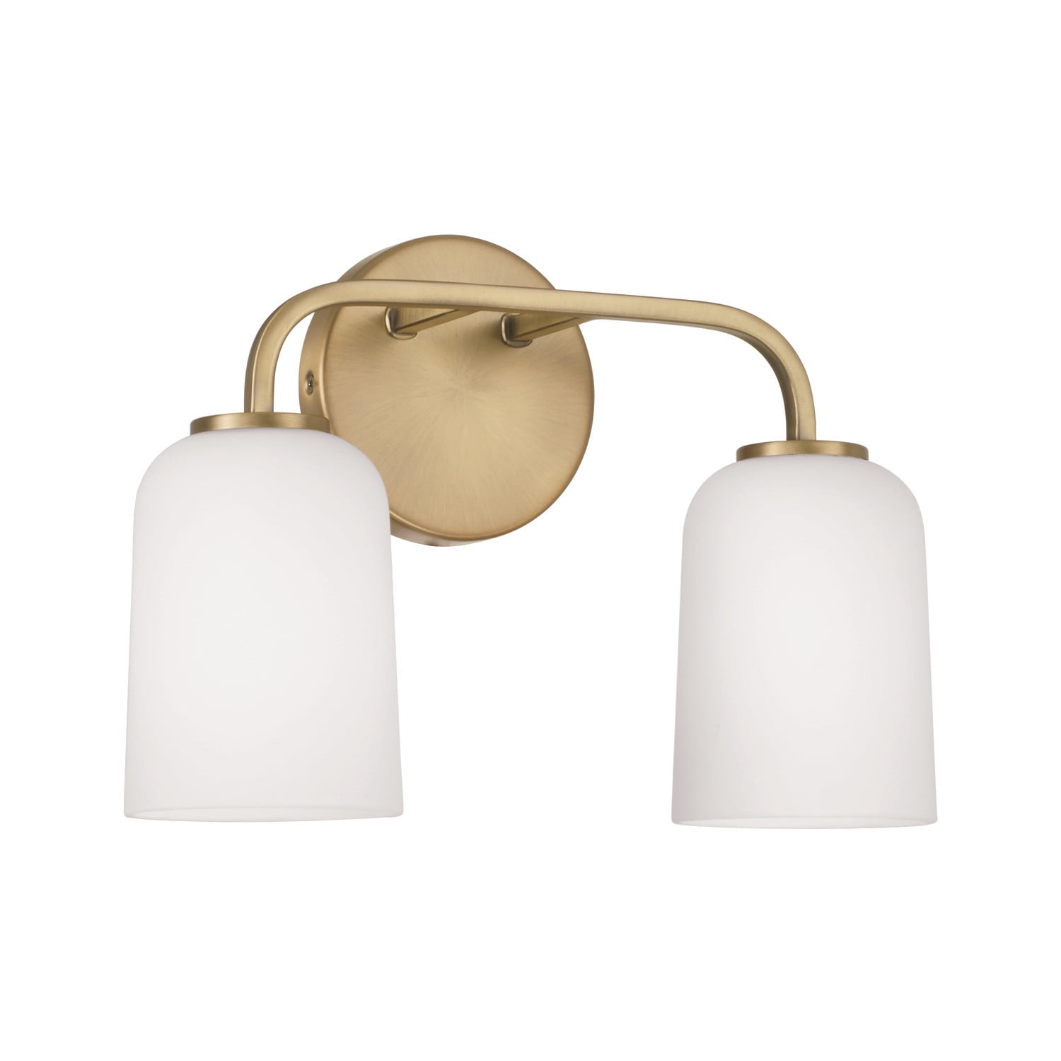 Capital Lighting 148821-542 Lawson 2 Light 14" Wide Vanity Light - Brass - Walmart.com